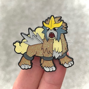 Entei Suicune Raikou Pokemon Enamel Pins | Gen 2 Legendary Trio ...