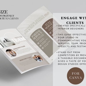 Interior Design Services and Packages Guide Template Welcome Pack - Etsy