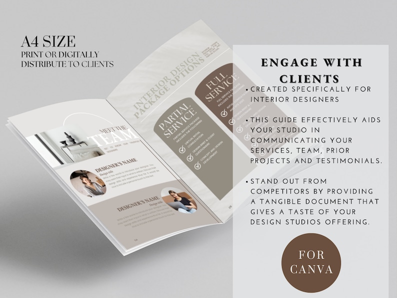 Interior Design Services and Packages Guide Template Welcome Pack - Etsy
