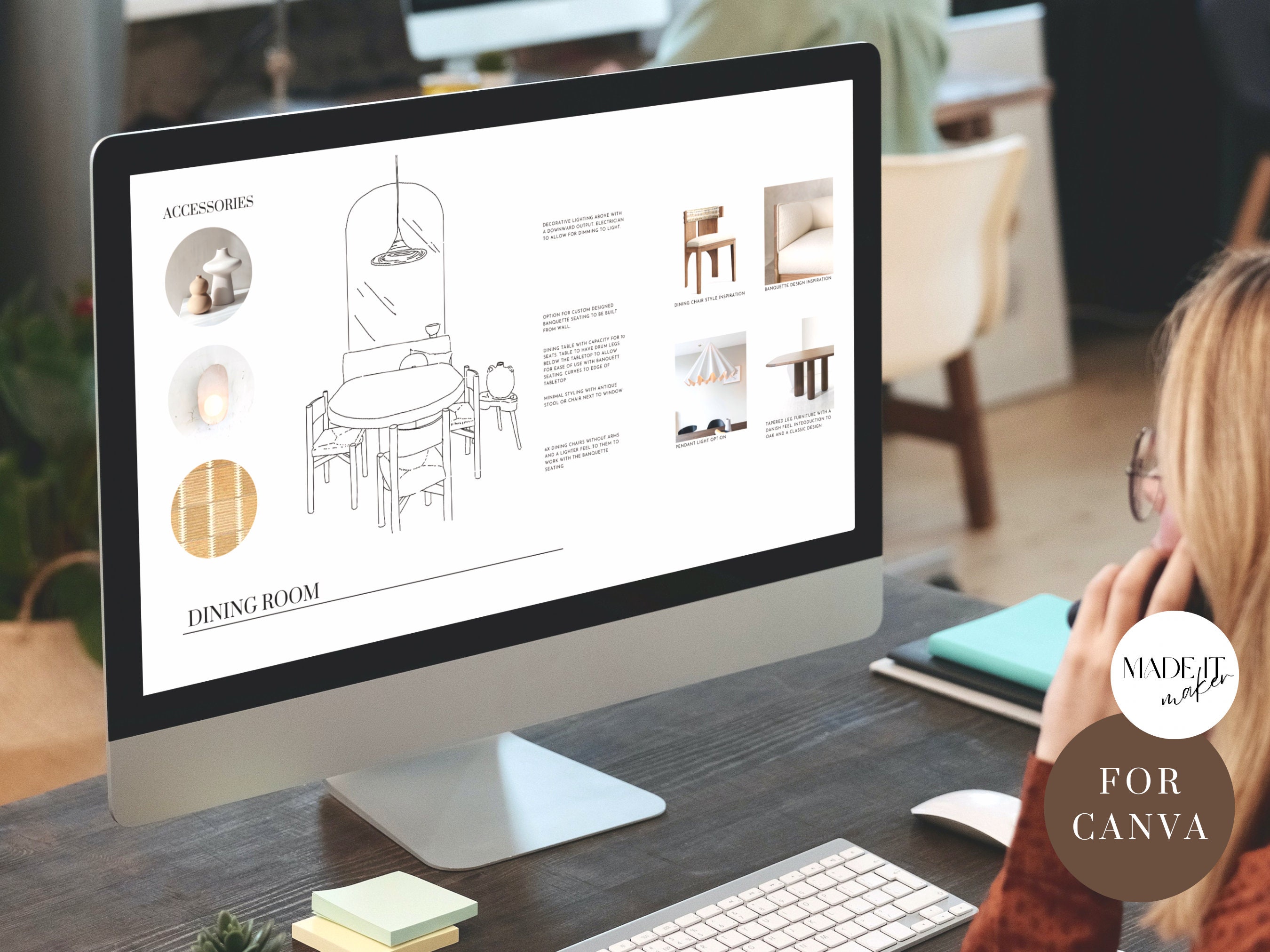 Interior Design Project Presentation Template for Interior Designers ...