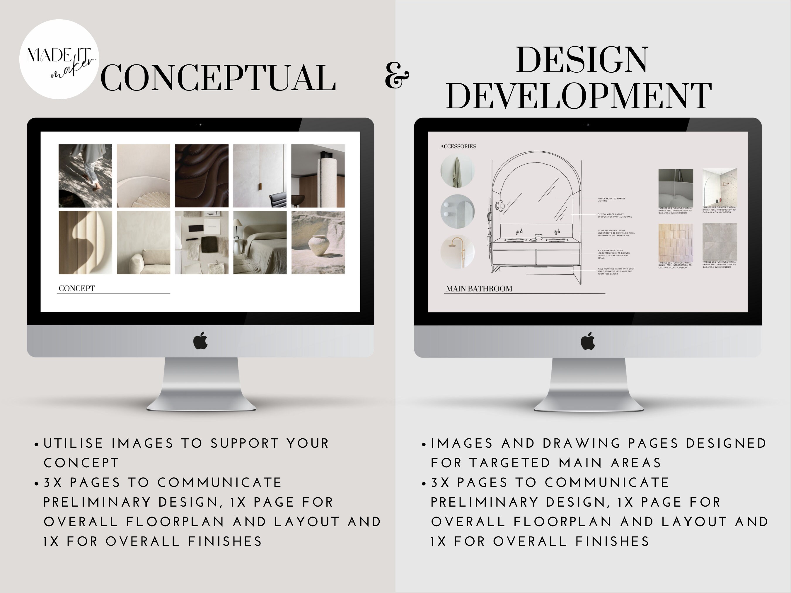 Interior Design Project Presentation Template for Interior Designers ...
