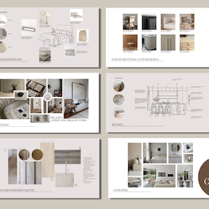 Interior Design Project Presentation Template for Interior Designers ...