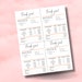 PINK INVOICE Editable Template Printable WORD Doc/canva - Etsy