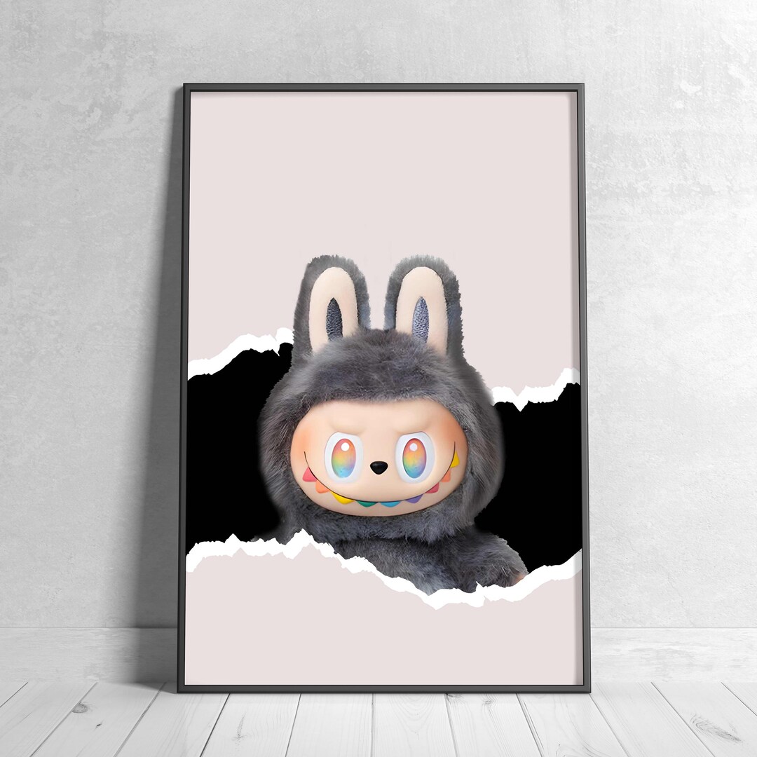 Cute Labubu Poster, Labubu the Monster Decor, Labubu Wall Art, Modern ...