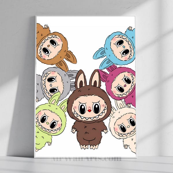 Labubu Poster - Etsy