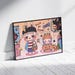 Trick or Treat Halloween Labubu Poster, Labubu the Monster Decor ...