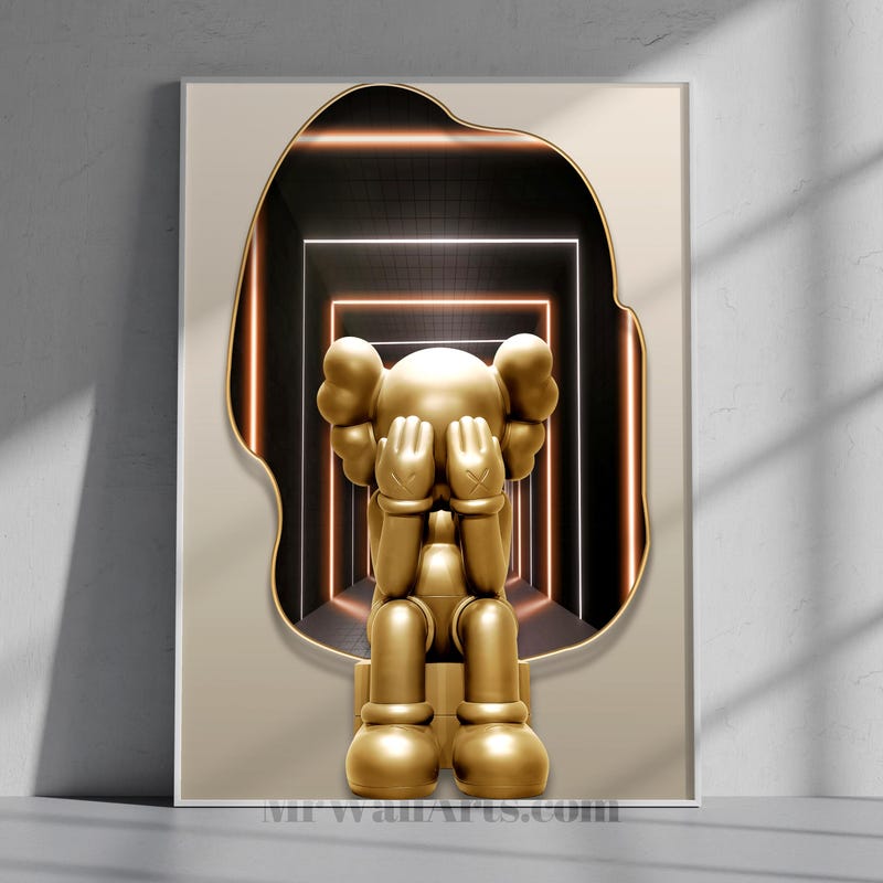 Gold Poster - Etsy