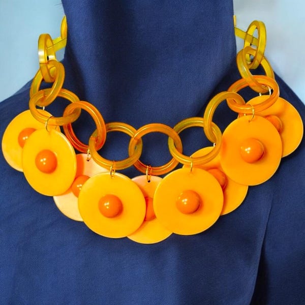 Bakelite Necklace - Etsy