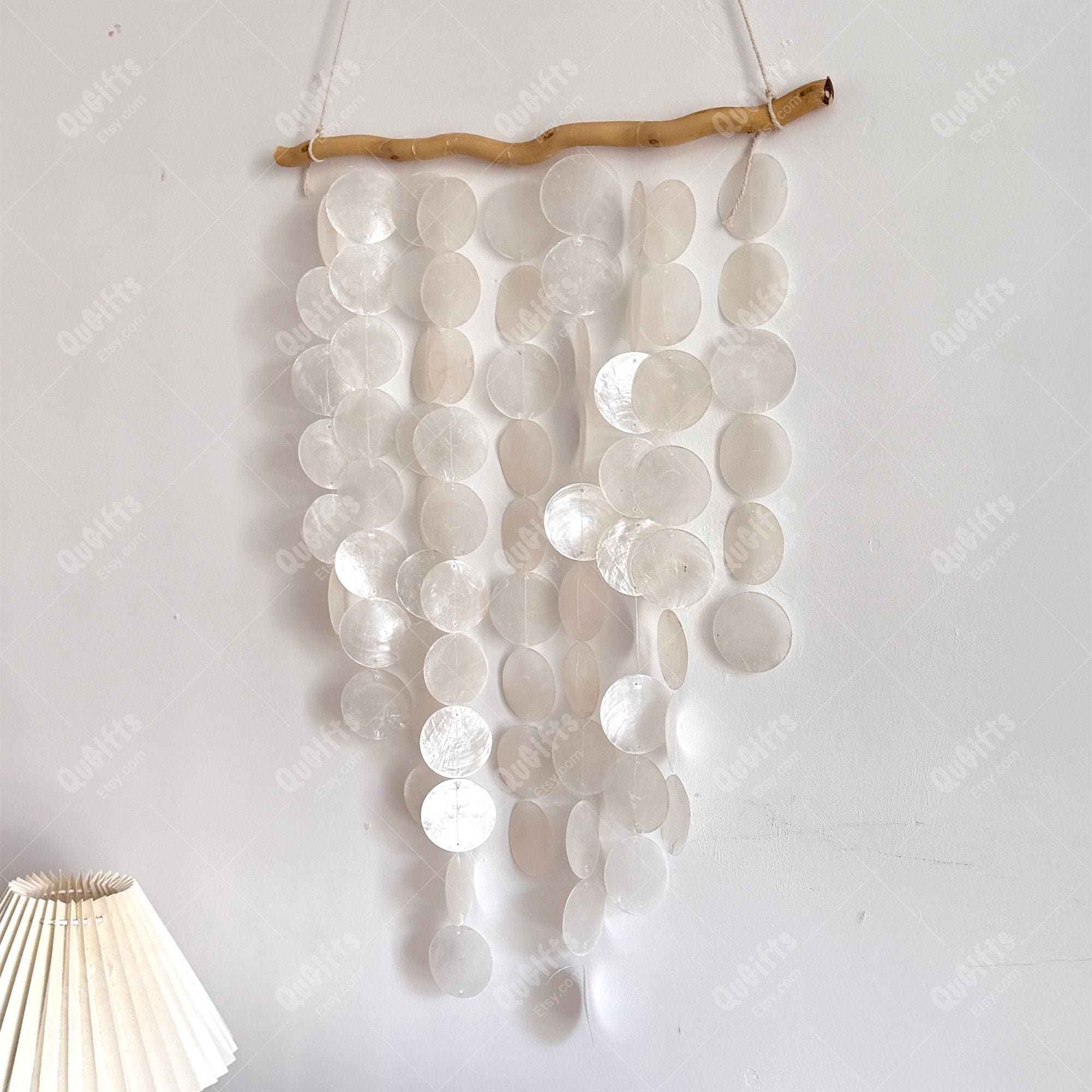 Handmade Shell Wall Hanging: Boho Coastal Decor - Etsy