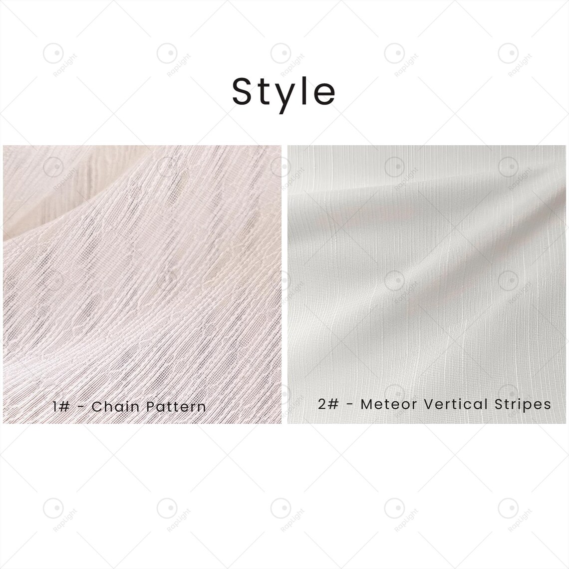 Silk Texture Sheer Curtain, Soft and Flowing Drape, Textured Jacquard ...