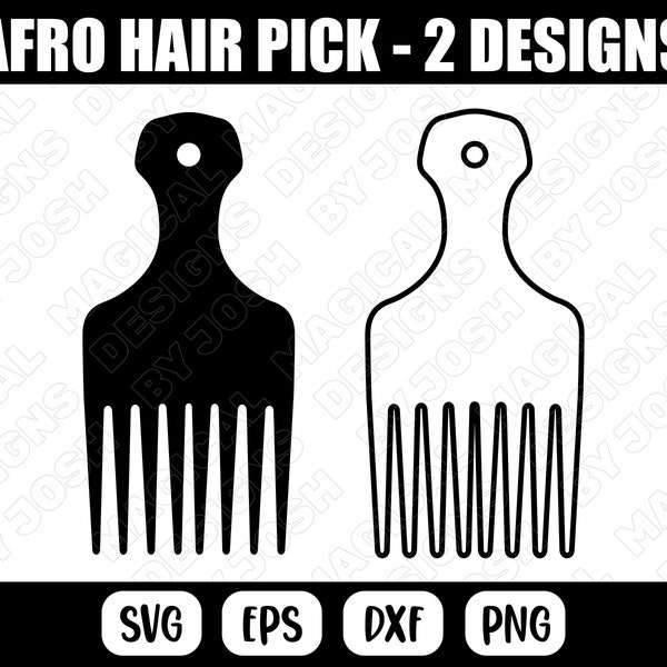 Afro Pick Art - Etsy