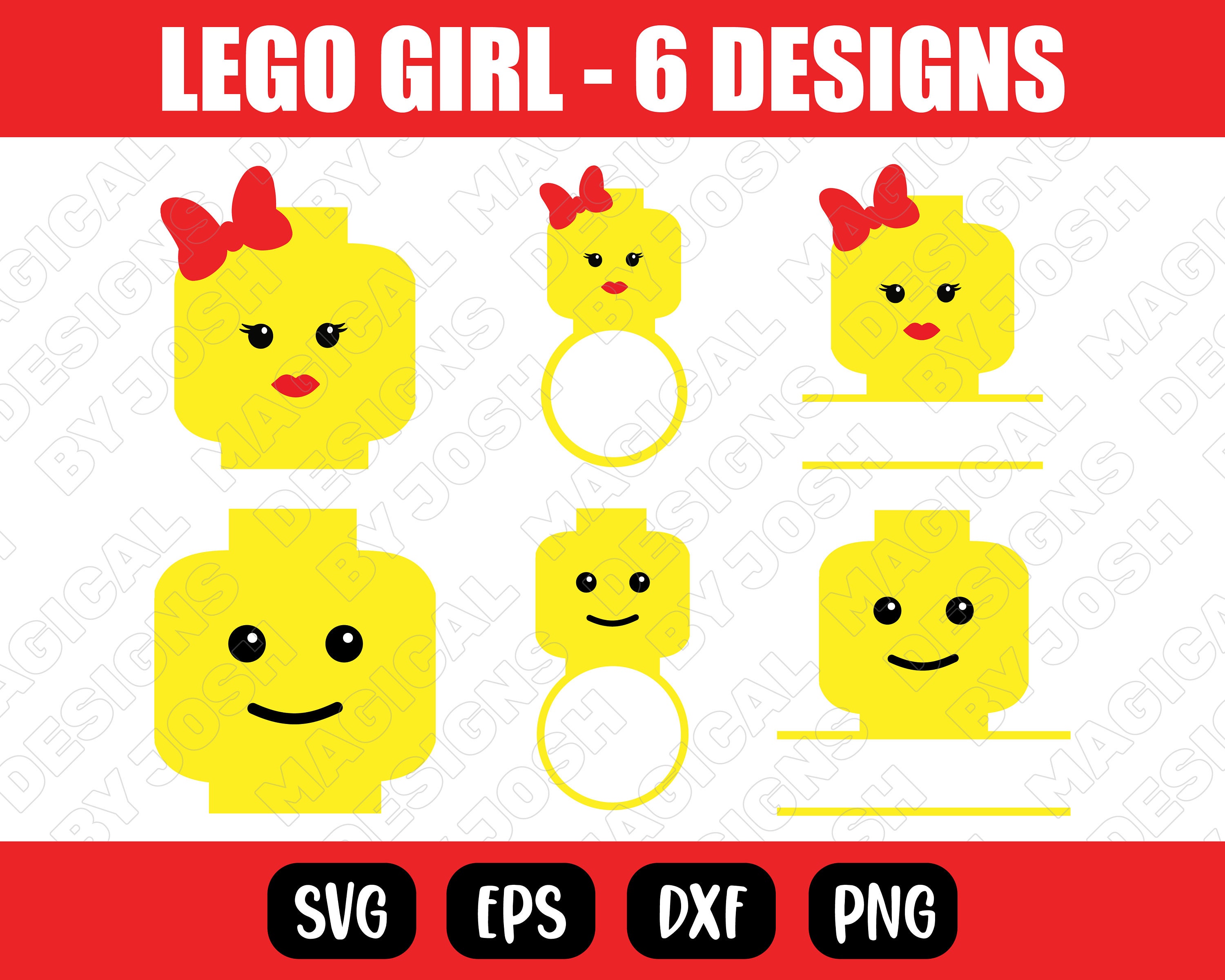 Lego Faces Clipart