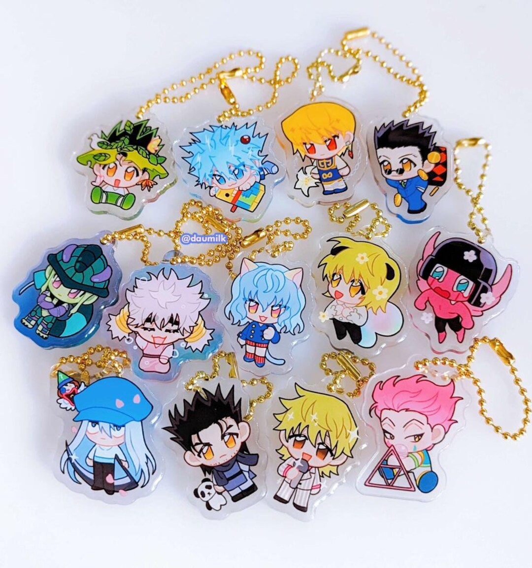 Pingentes de acrílico HxH - Etsy Portugal