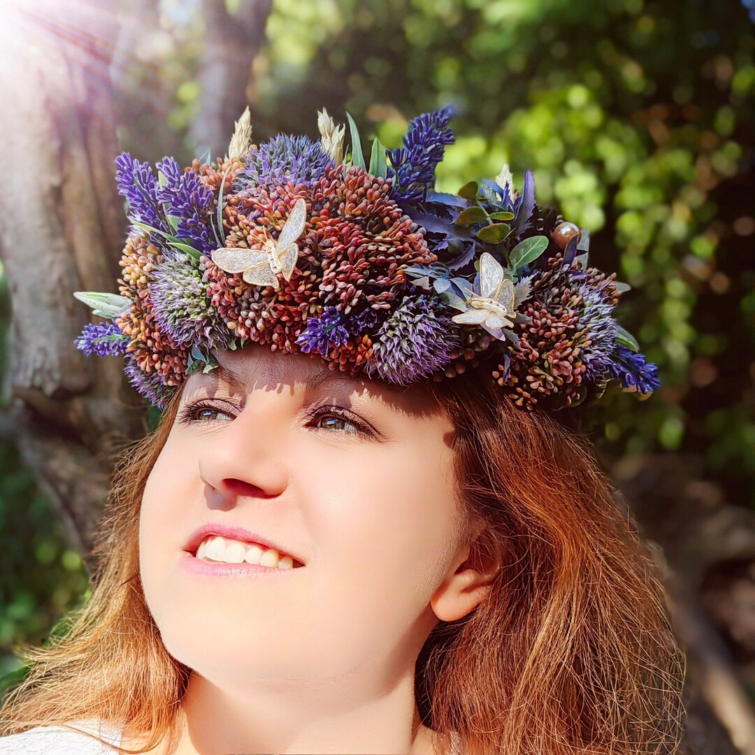 Sokolydesign Slavic Wreath Kupała Slavic Goddesses Wedding Bride Flower ...