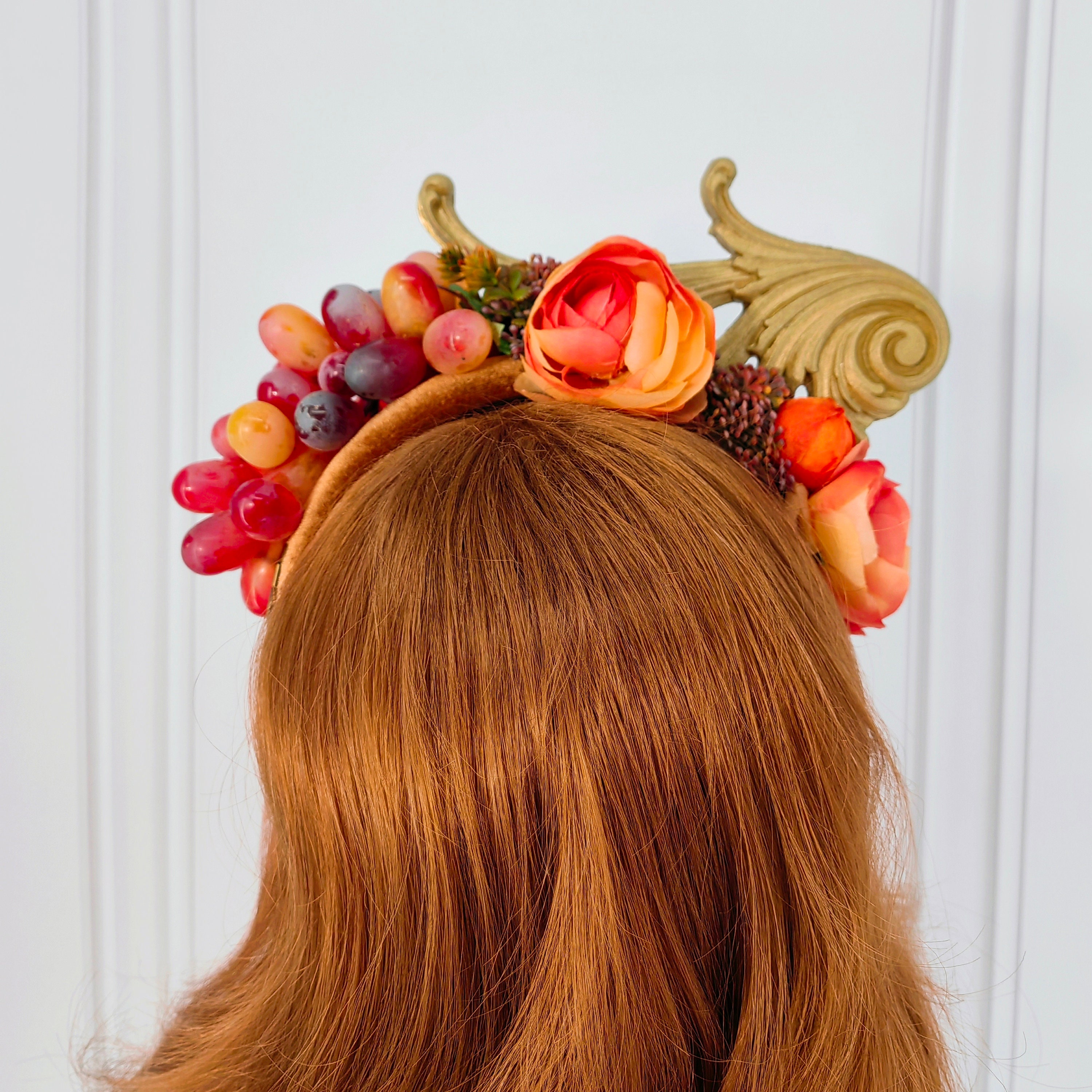 Sokoloydesign Slavic Headband Mścisława Wedding Bride Flower Crown ...