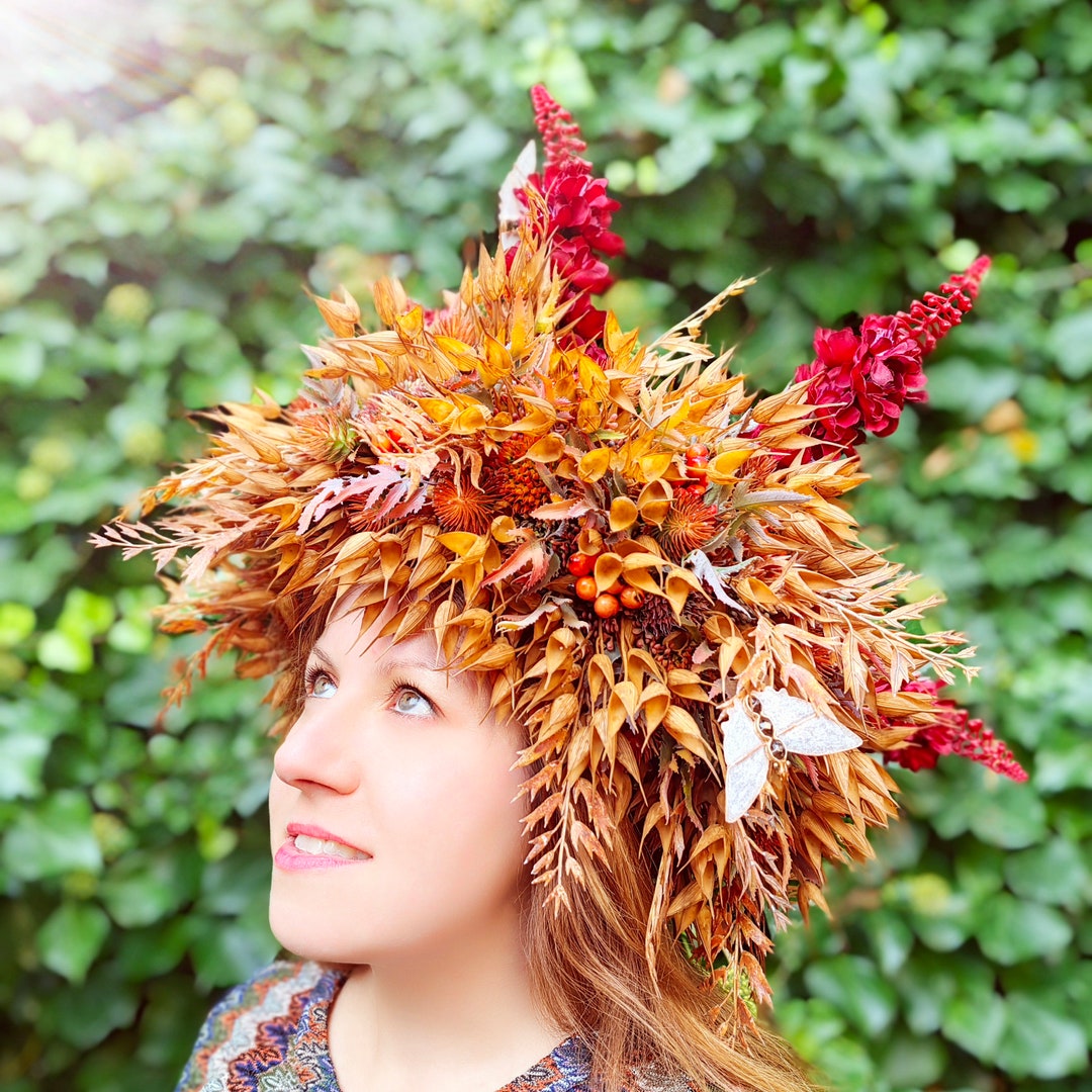 Sokolydesign Slavic Wreath Południca Slavic Goddesses Wedding Bride ...