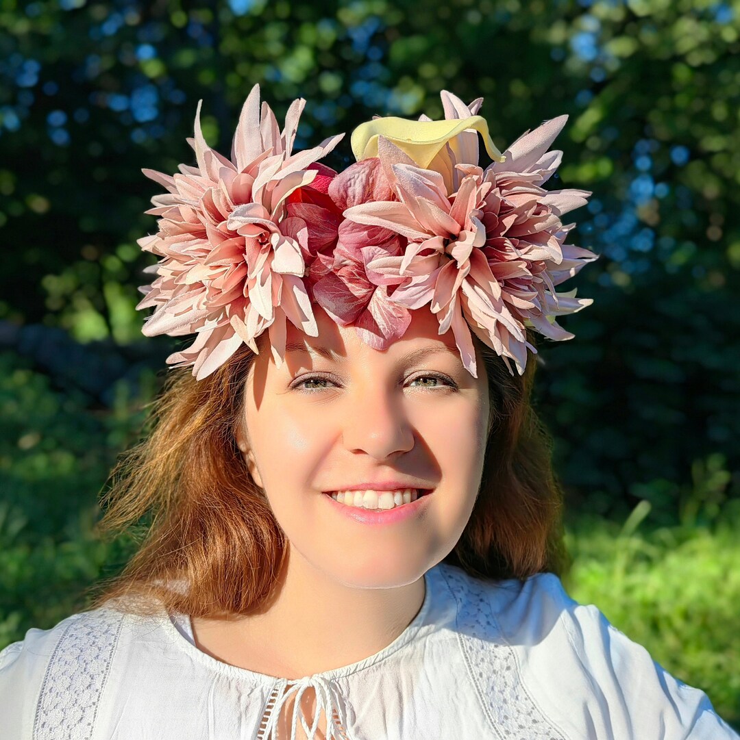 Sokolydesign Slavic Wreath Rudź Slavic Goddesses Wedding Bride Flower ...