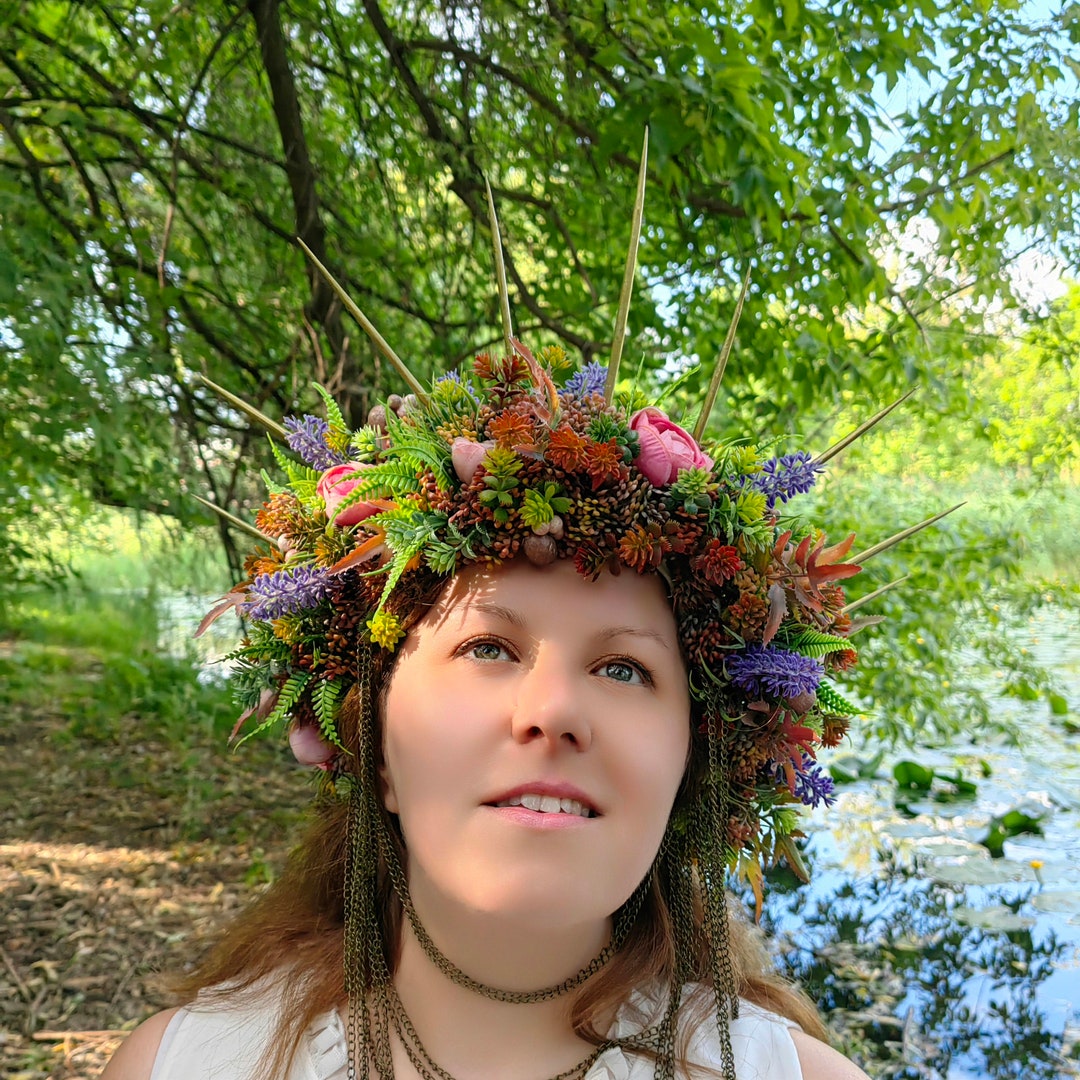 Sokolydesign Slavic Wreath Bieda Slavic Goddesses Wedding Bride Flower ...