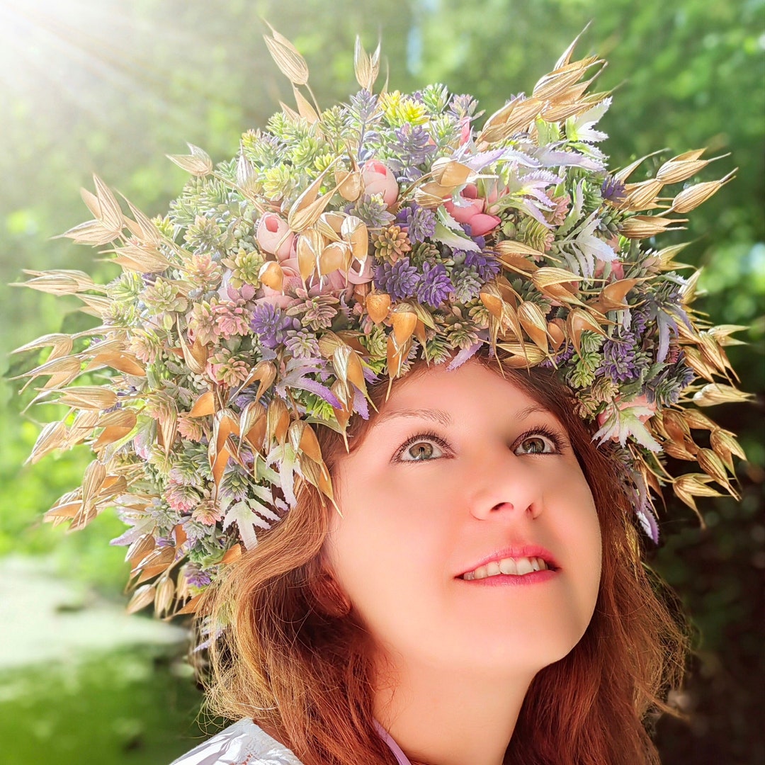 Sokolydesign Slavic Wreath Brzeginia Slavic Goddesses Wedding Bride ...