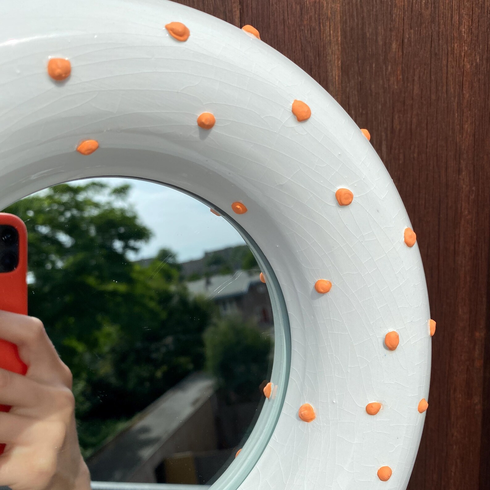 Ceremic Mirror Ceramic Wall Art Small Wall Mirror Ceramic Wall Mirror ...