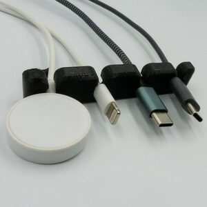 Cable Organiser Holder Desk Tidy, Desk Organisation, Lead Management ...