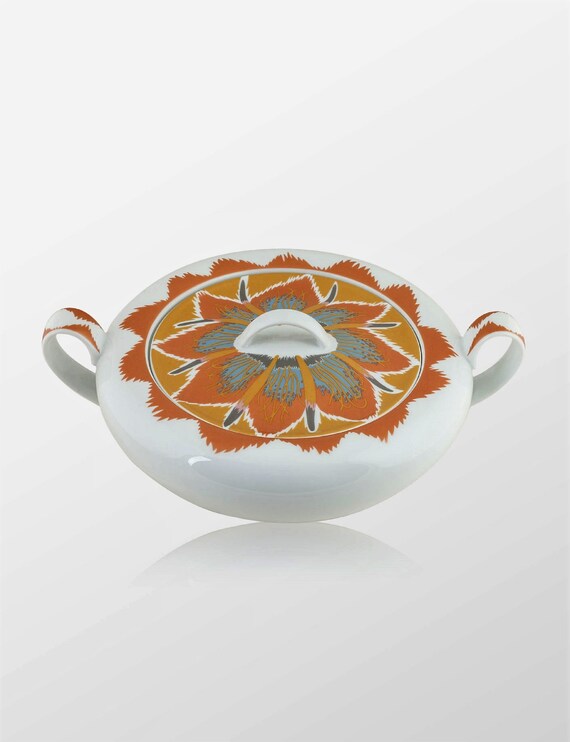Missoni by Richard Ginori Aladdin Lid Porcelain Soup Bowl 3lt. - Etsy