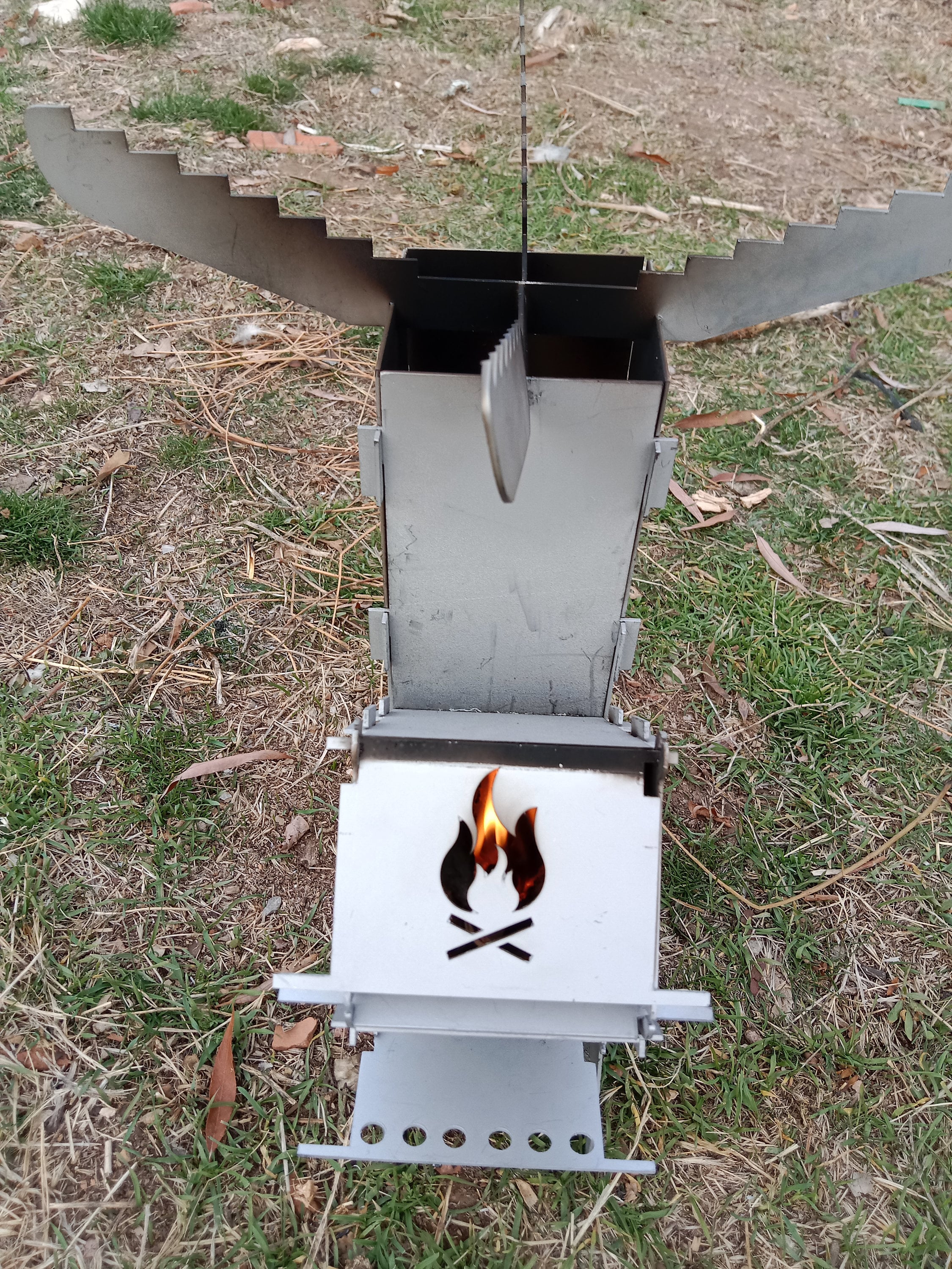 Folding Rocket Cooker, Barbecue, Tea Maker, Coffee Maker, Cooking ...