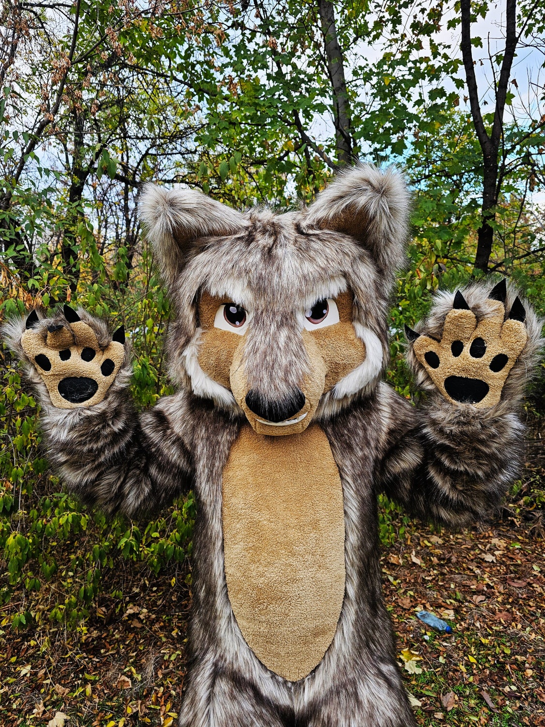 Wolf Mascot Costume, Adult Mascot Costume, Party Mascot Costume, Event ...