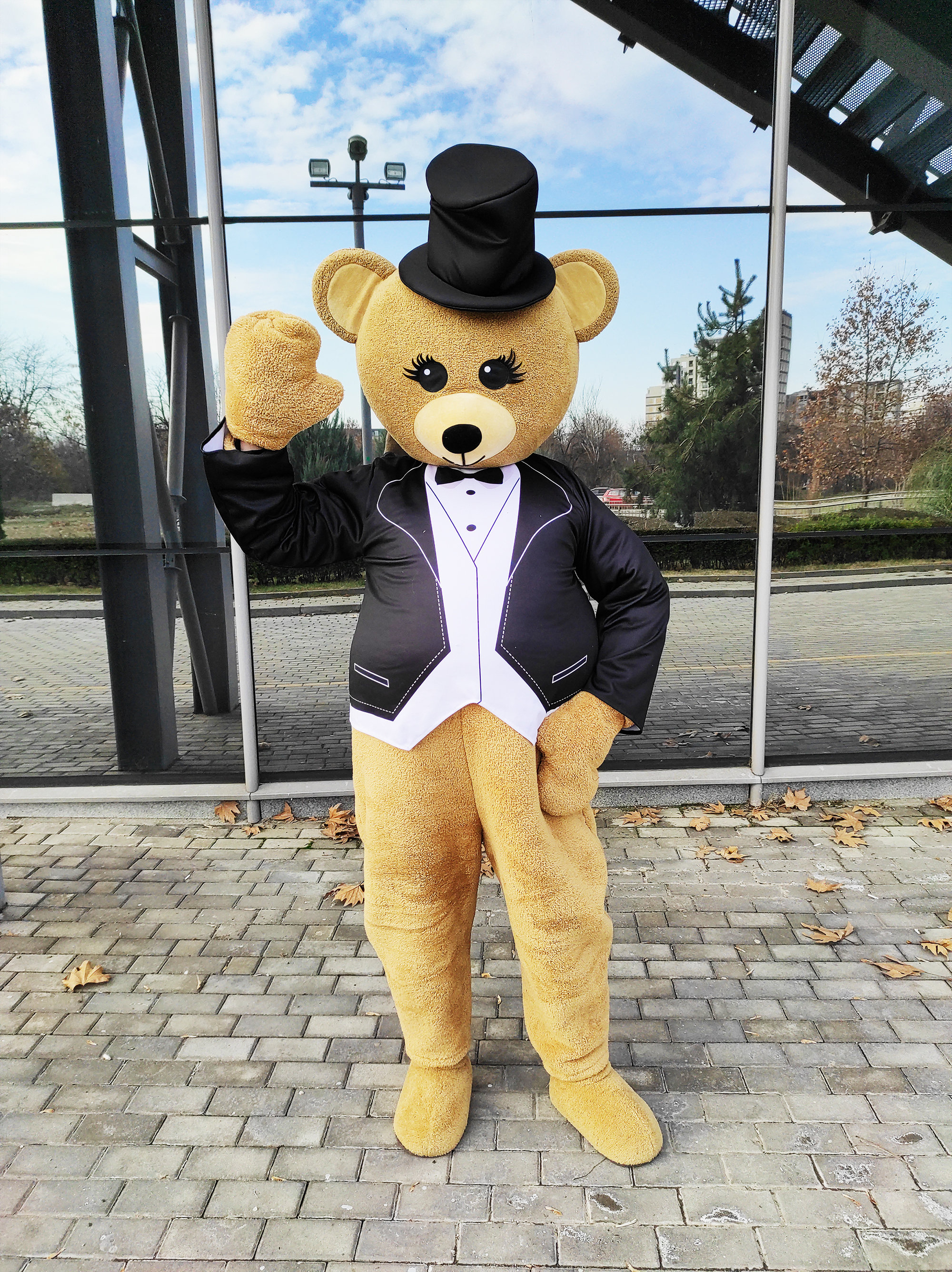 Mr. Bear Mascot Costume Adult Mascot Costume Party Mascot - Etsy