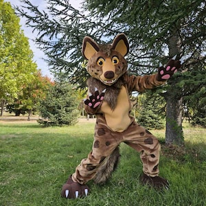 Hyena Mascot Costume, Adult Mascot Costume, Party Mascot Costume, Event ...