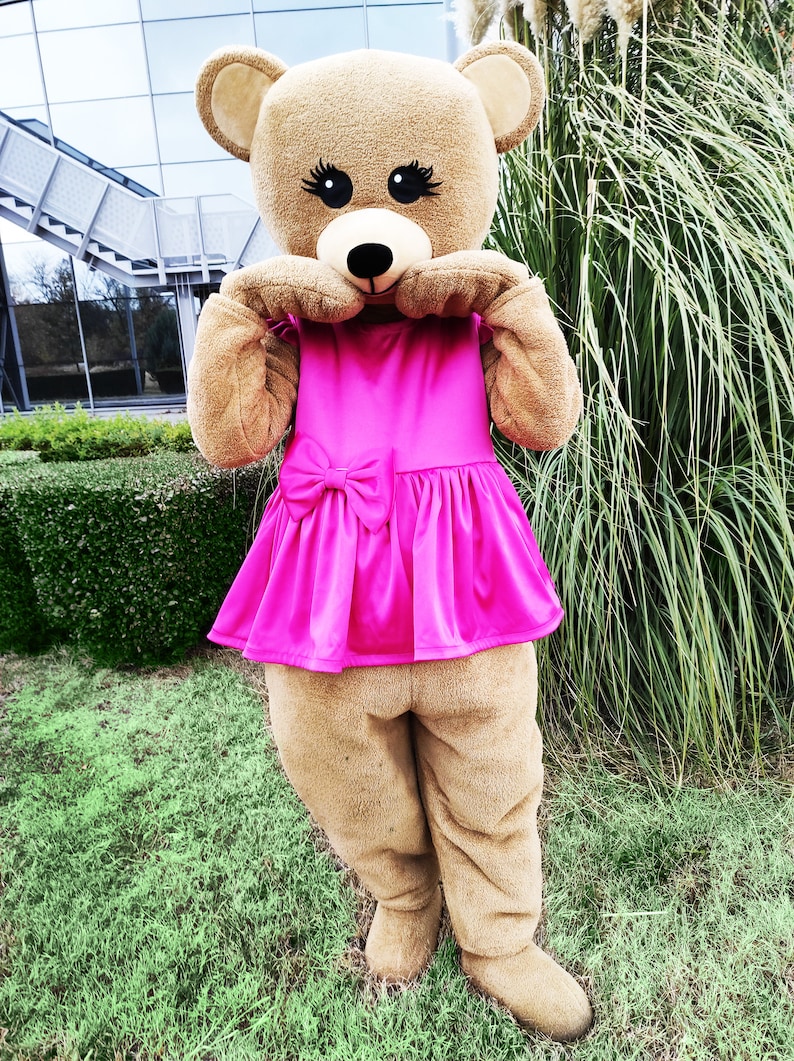 Teddy Bear Mascot Costume, Adult Mascot Costume, Party Mascot Costume ...