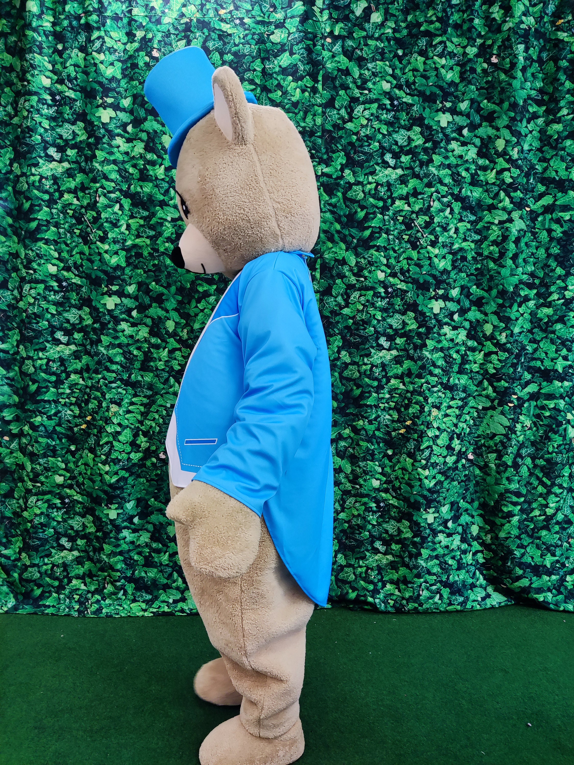 Sweet Blue Bear Costume, Adult Mascot Costume, Party Mascot Costume ...
