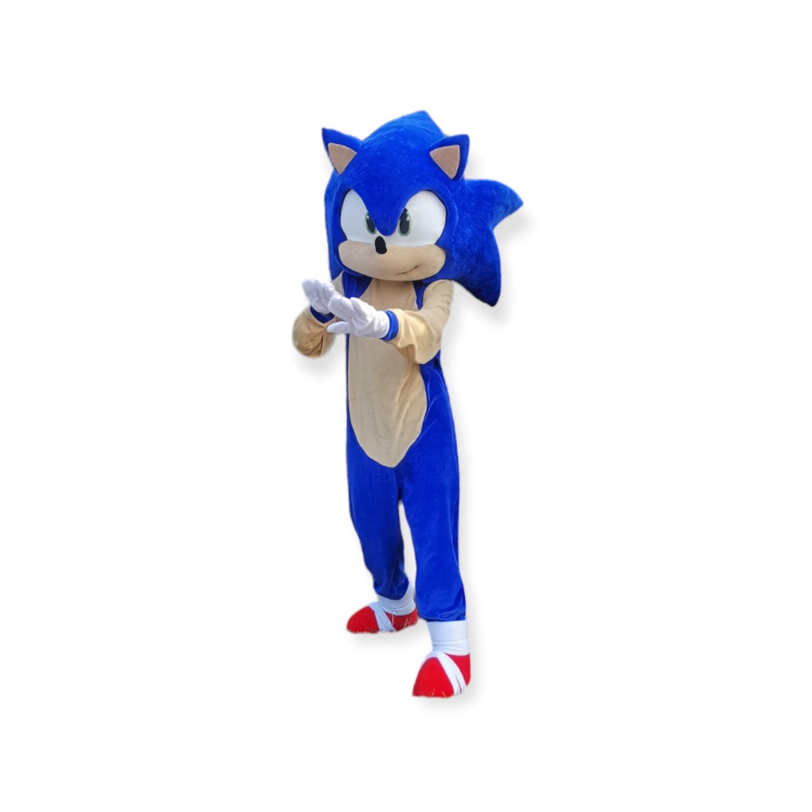 New Sonic Mascot Costume Sonic The Hedgehog Party Mascot Etsy