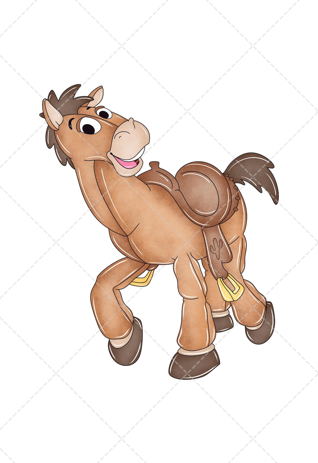 Bullseye Toy Story Clipart PNG, Watercolor Hand Drawn Illustration ...