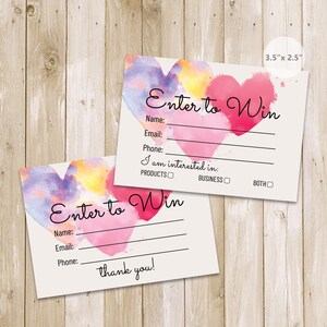 Printable Raffle Ticket Template Valentine's Day Hearts - Etsy
