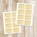 Printable Raffle Ticket Templates Blue and Yellow Enter to Win - Etsy