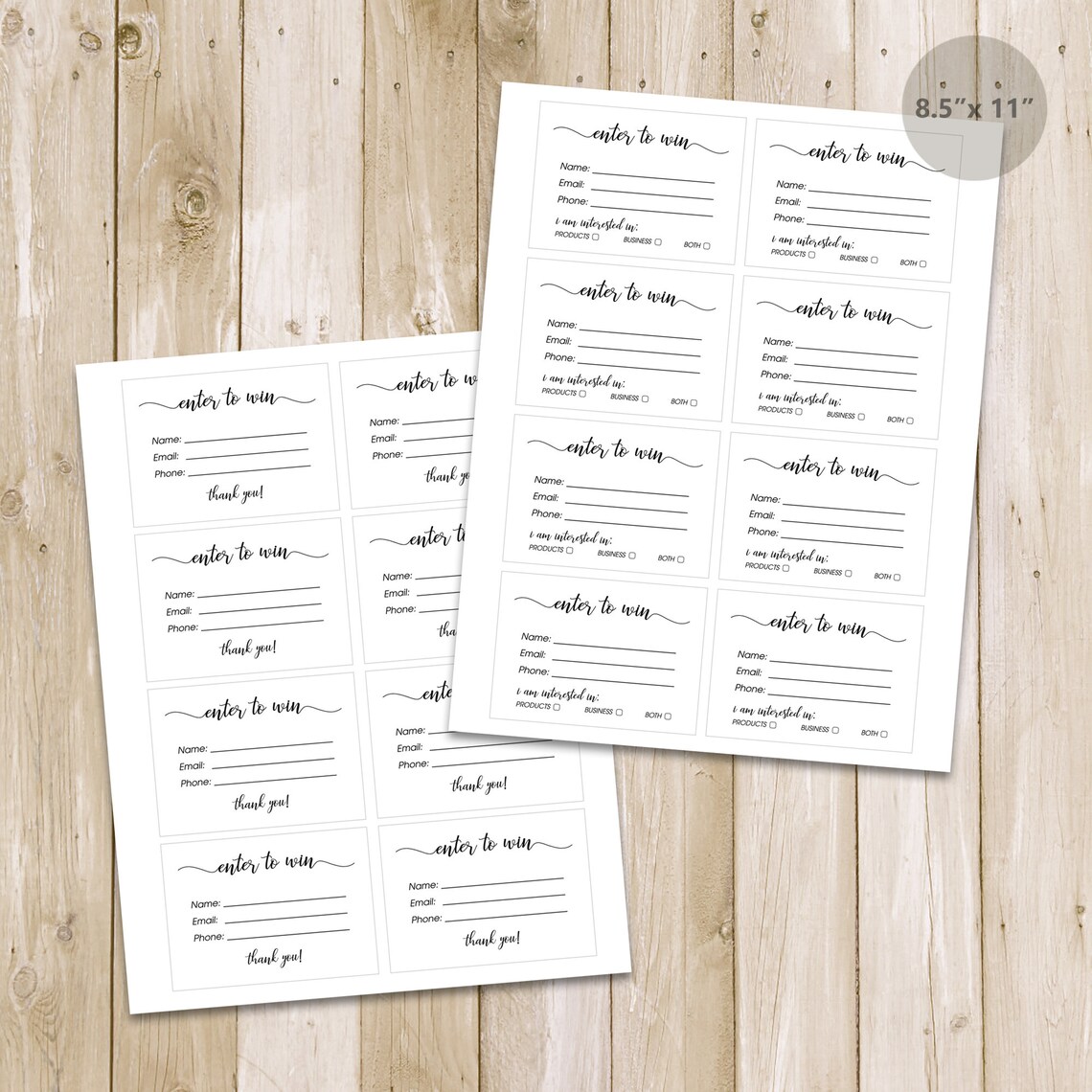 Raffle Tickets Printable Templates Raffle Tickets to Print - Etsy