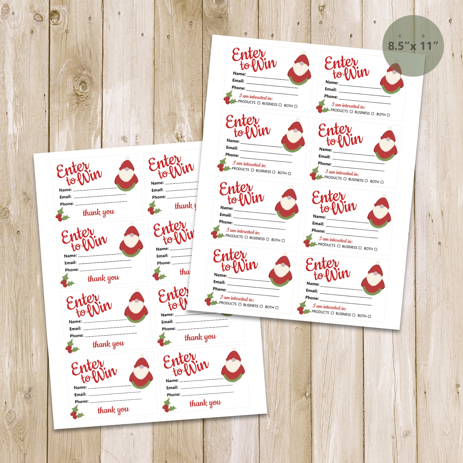 Printable Raffle Ticket Templates Enter to Win Cards Printable ...