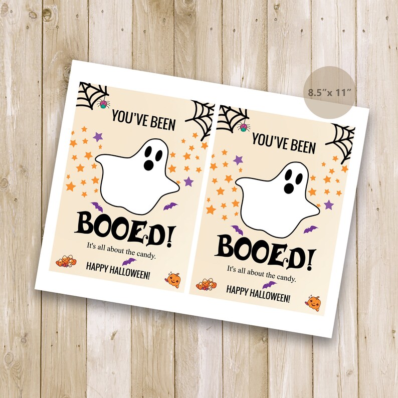 Halloween Boo Basket Printable You've Been Booed Printable Signs We Ve ...