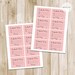 Printable Raffle Ticket Templates Pink and Blue Enter to Win Cards ...