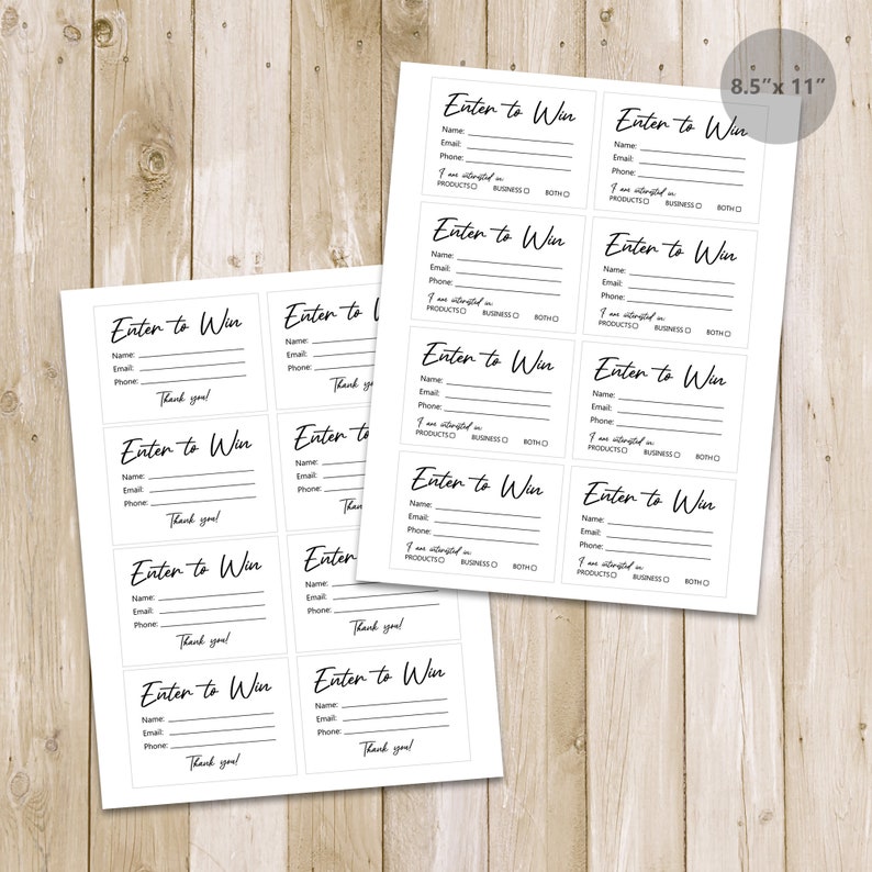 Printable Raffle Ticket Templates Printable Raffle Entry Form Template ...