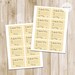 Printable Raffle Ticket Templates Yellow Enter to Win Cards Printable ...