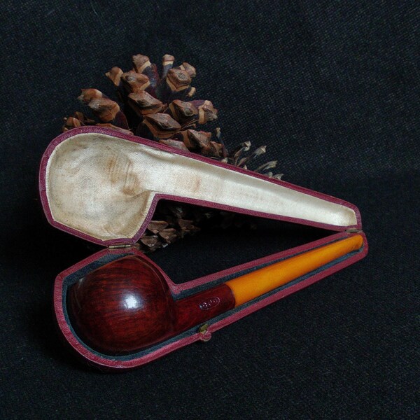 Pipe With Amber Stem - Etsy