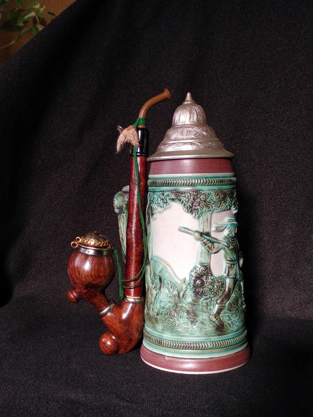 Hunter Pipe Standard Old Briar Estate Vintage Antique - Etsy