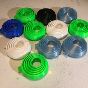 Circle Fidget Toys 3d Printed Shapes, Stress Relief, Desk Toys, Sensory ...