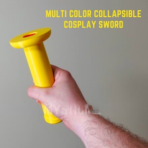 Collapsible Cosplay Sword, 3D Printed, Cosplay Prop, Costume ...