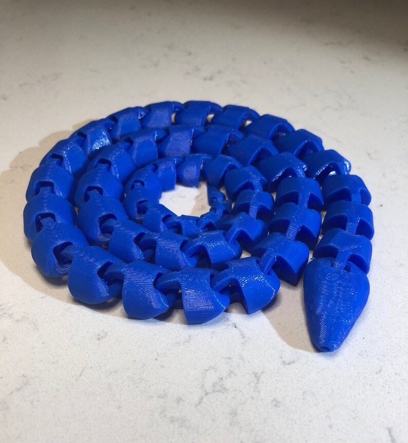 Snake Fidget Toys 3d Printed Shapes, Stress Relief, Desk Toys, Sensory ...