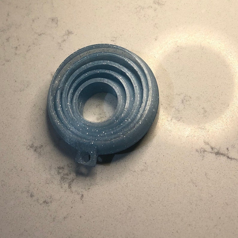 Circle Fidget Toys 3d Printed Shapes Stress Relief Desk - Etsy