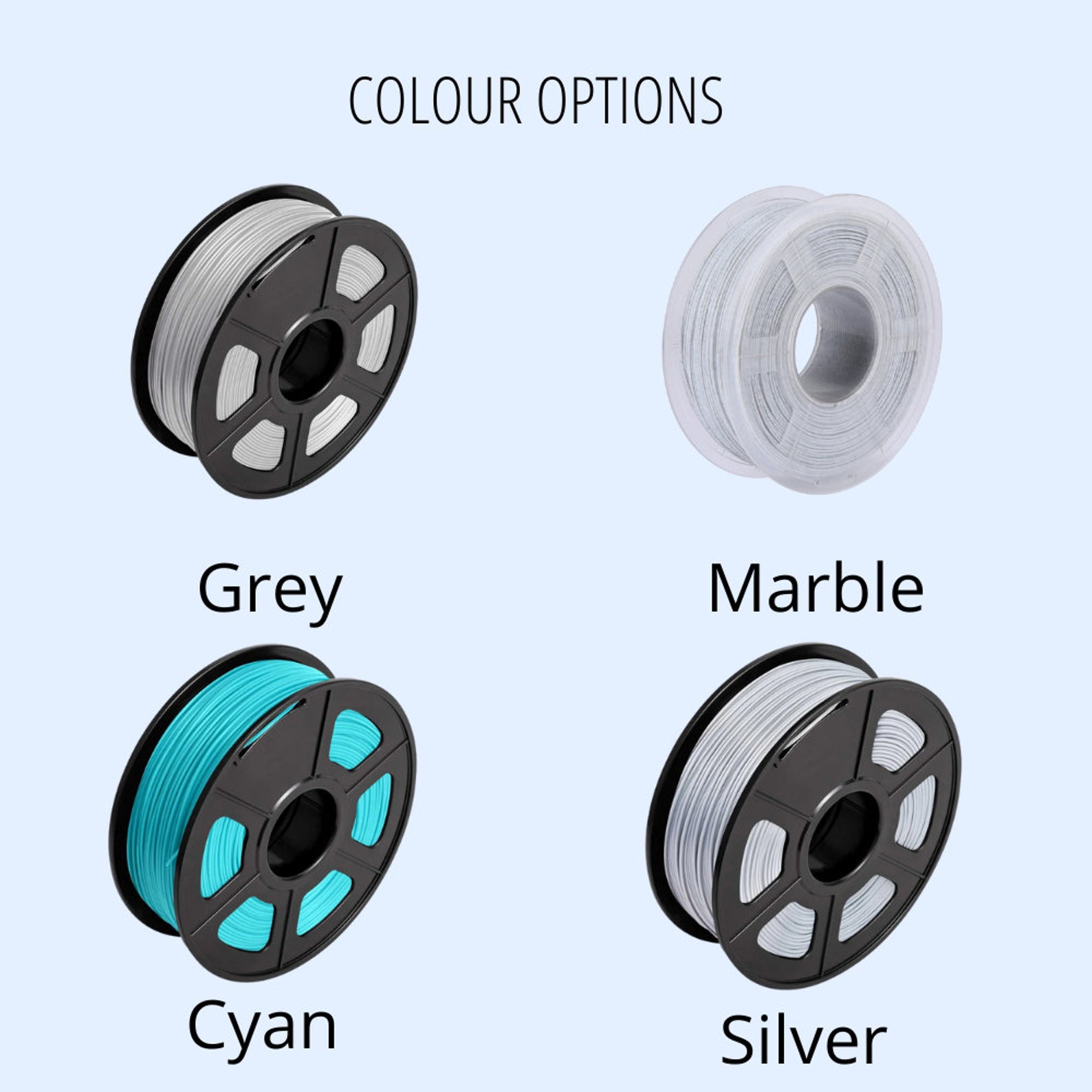 Circle Fidget Toys 3d Printed Shapes Stress Relief Desk - Etsy