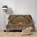 Medieval Tree of Life Throw Blanket Tapestry Rug Woodland Woven Wall ...